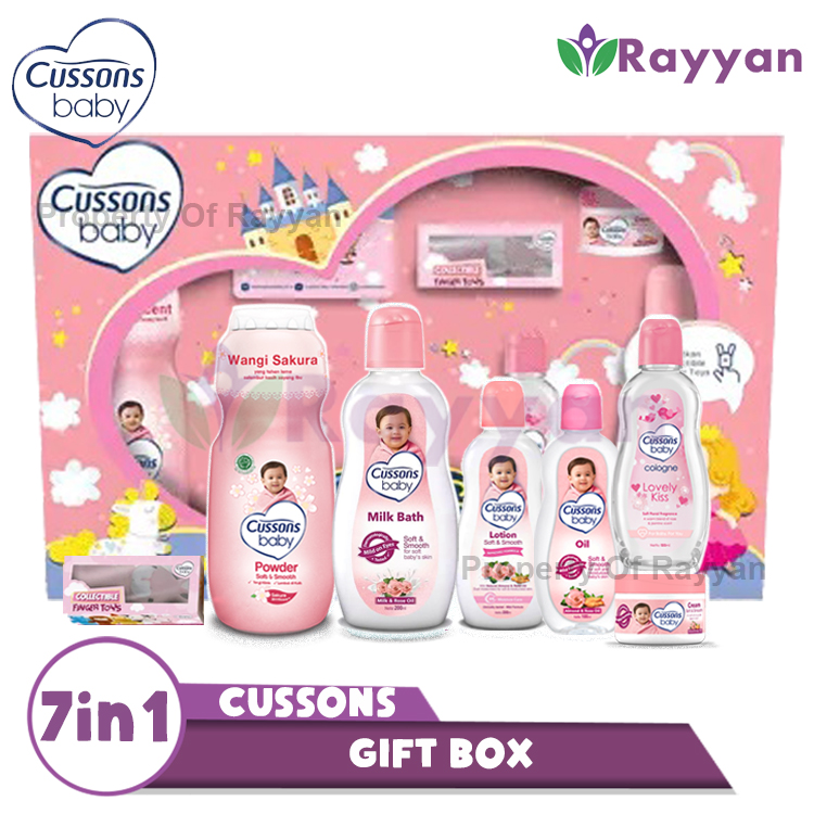 [CX]Cussons Gift Box + Telon | Paket hadiah Cusson Baby Box Baru Lahir ...