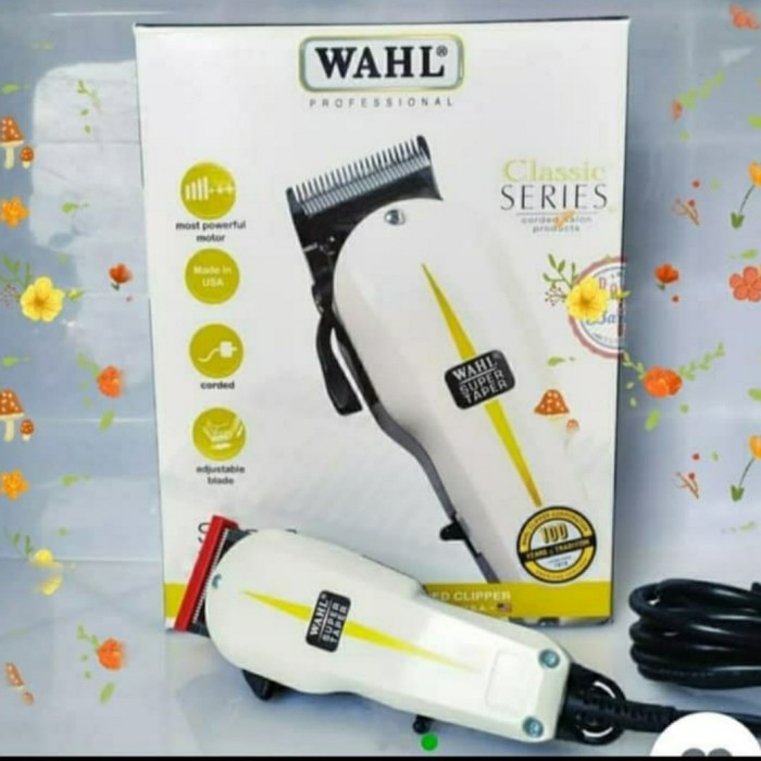WAHL SUPER TAPER Made USA ORIGINAL / ALAT CUKUR RAMBUT / CLIPPER ...