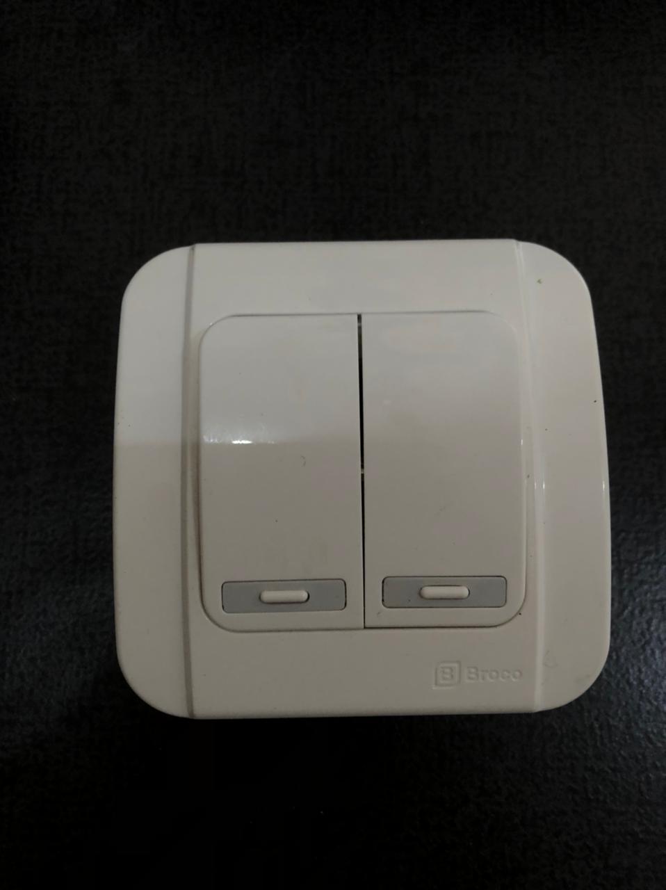 Saklar Broco Double Galleo In Bow IB G162 | Lazada Indonesia