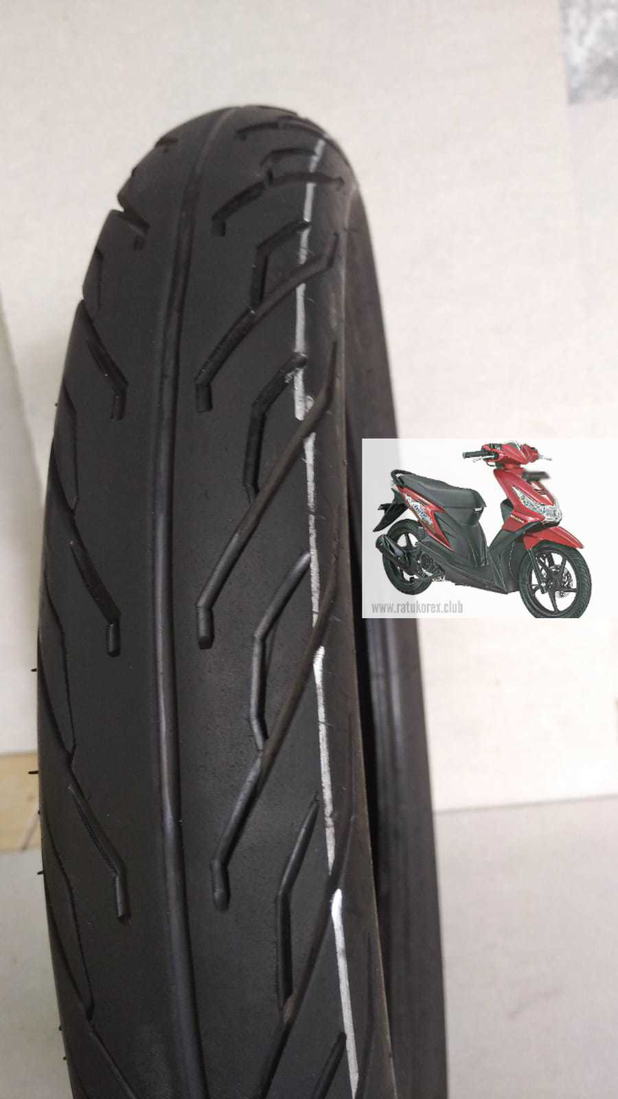 Ban Motor tubeless standar BEAT KARBU merk IRC belakang ukuran 90/90 ...