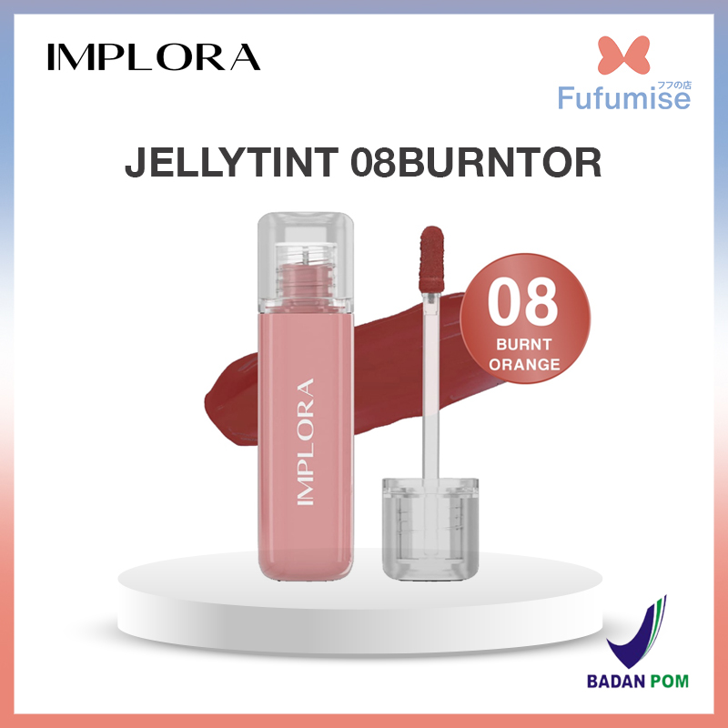 IMPLORA Jelly Tint | Lip Tint Glossy | BPOM | Lazada Indonesia