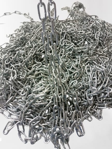 Rantai 1 ,2,3,4 ,5,6,7,8,9 DAN 10 mete rantai baja stenlis teel ukuram1 ...