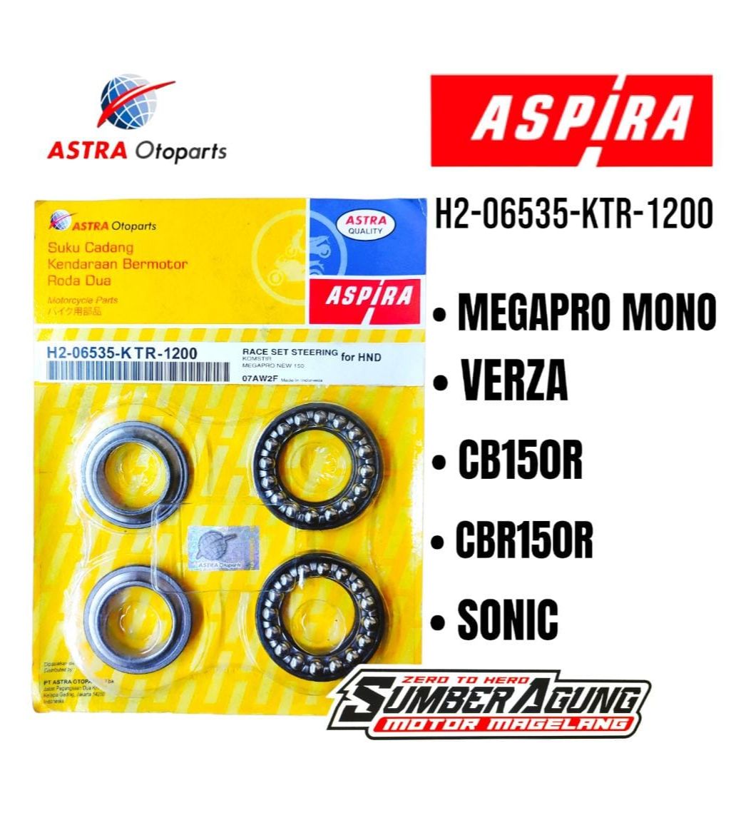 KOMSTIR SET MEGAPRO MONOSHOCK VERZA CB150R CBR 150 R SONIC ORI ASPIRA ...