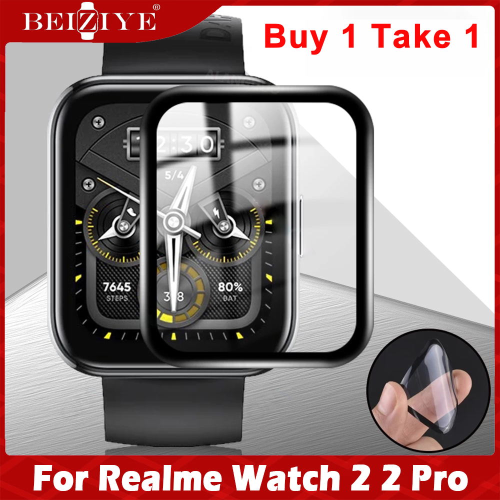 ฟิล์มกระจก Realme Watch S / S Pro glass for realme watch s watchs ...