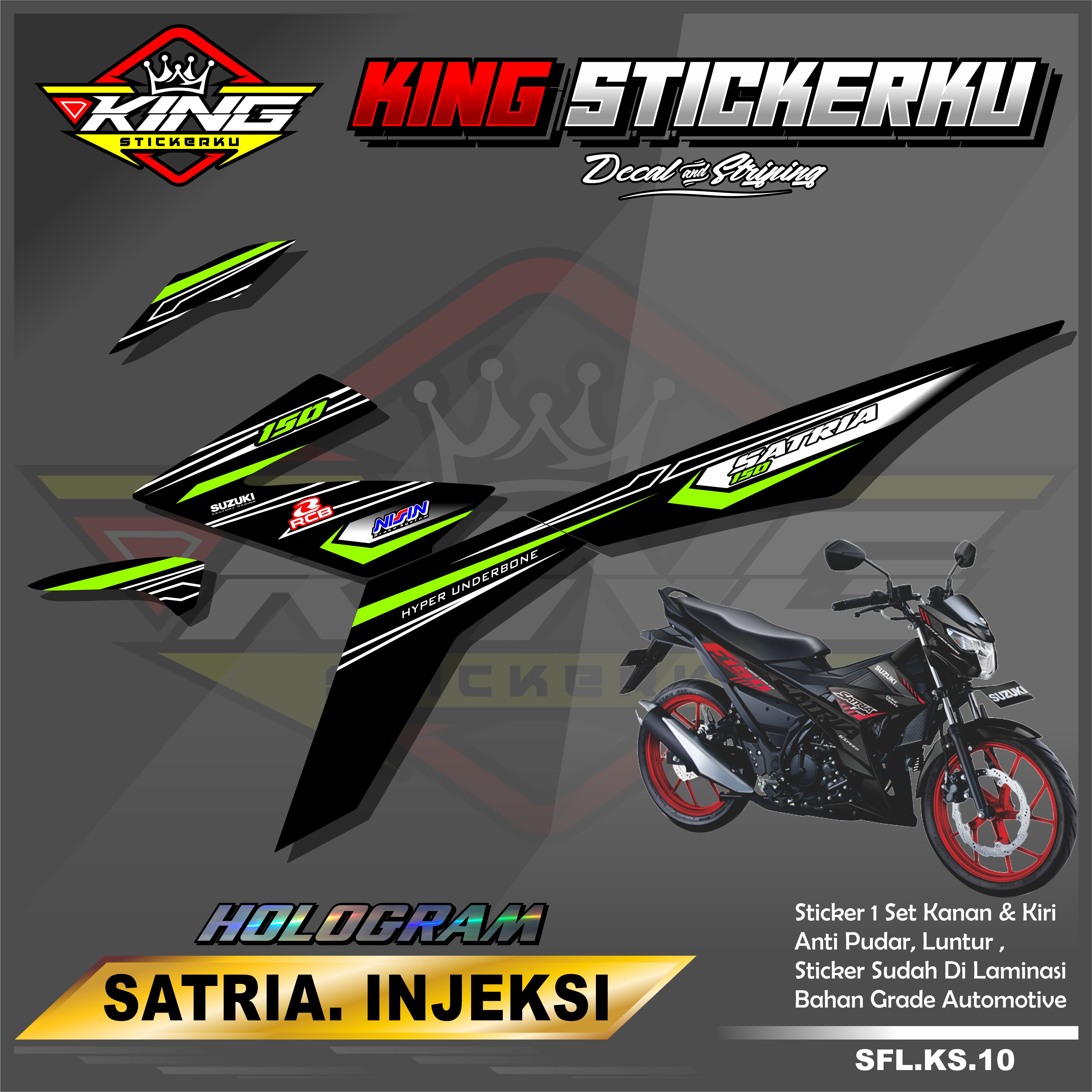 Sticker Striping List Variasi Satria Injeksi - Stiker Striping Motor ...