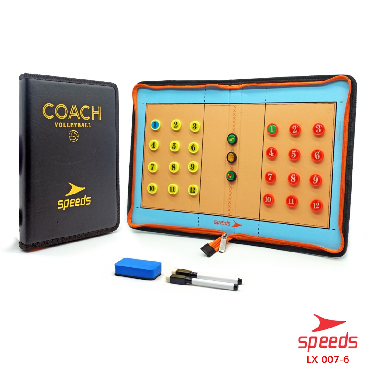 SPEEDS Papan Strategi Sepak Bola Futsal Football Coach Board Soccer ...