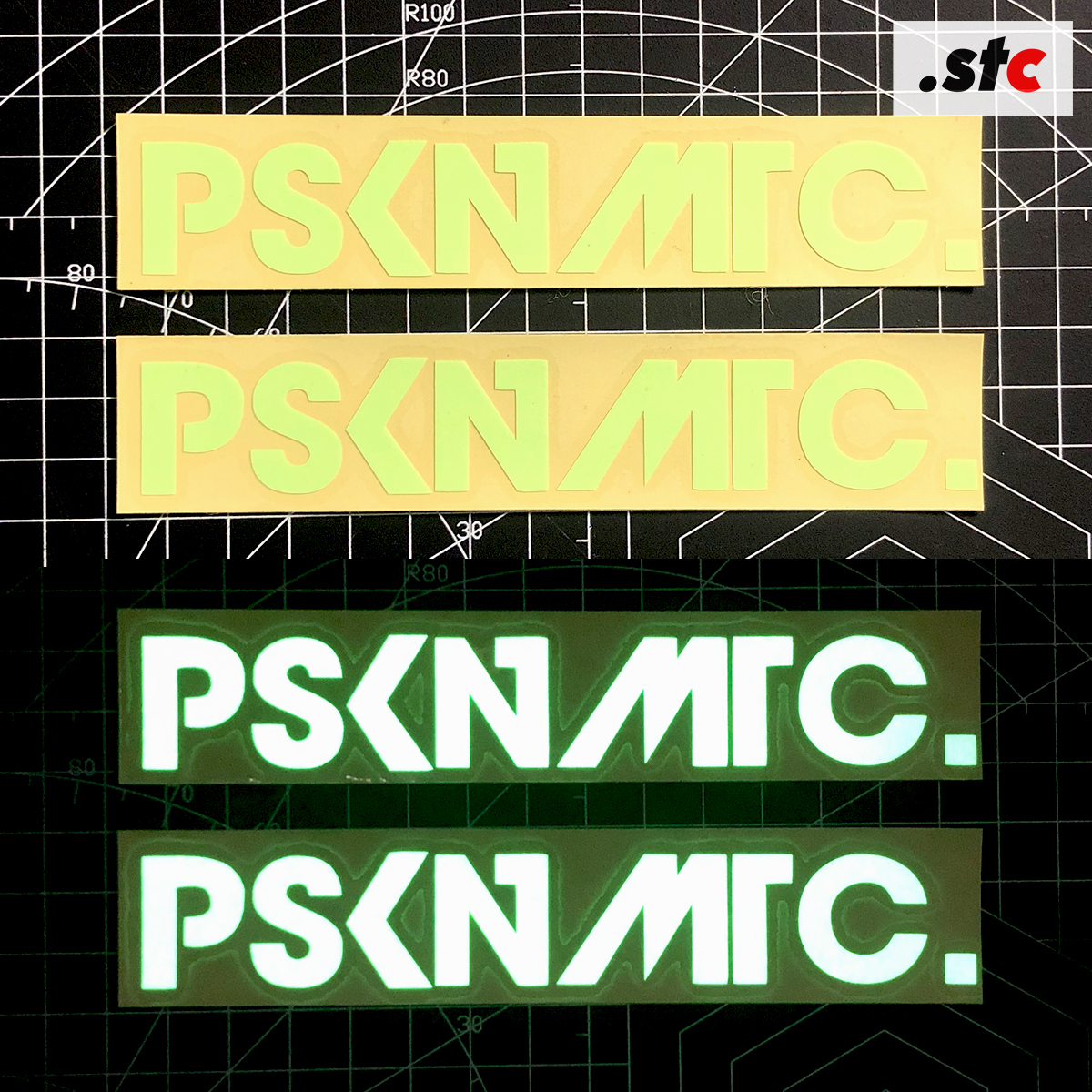 03 Sticker Cutting PSKNMTC Menyala pasukan matic PSKN MTC Stiker Motor ...