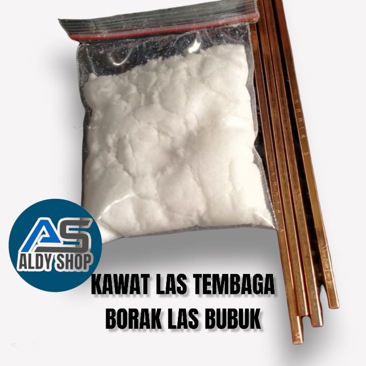 Kawat las tembaga dan bubuk borak las / Kawat las harris + Bubuk las ...