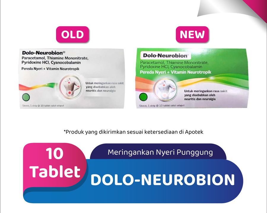 DOLO NEUROBION VIT B1 B12 B6 | Lazada Indonesia