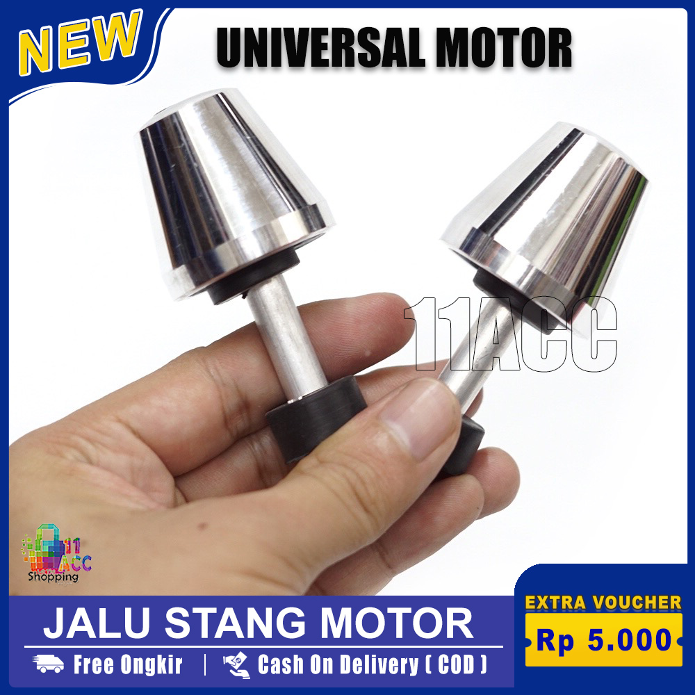 11ACC - Jalu Stang Motor Variasi FULL Chrome Untuk Semua Jenis Motor ...