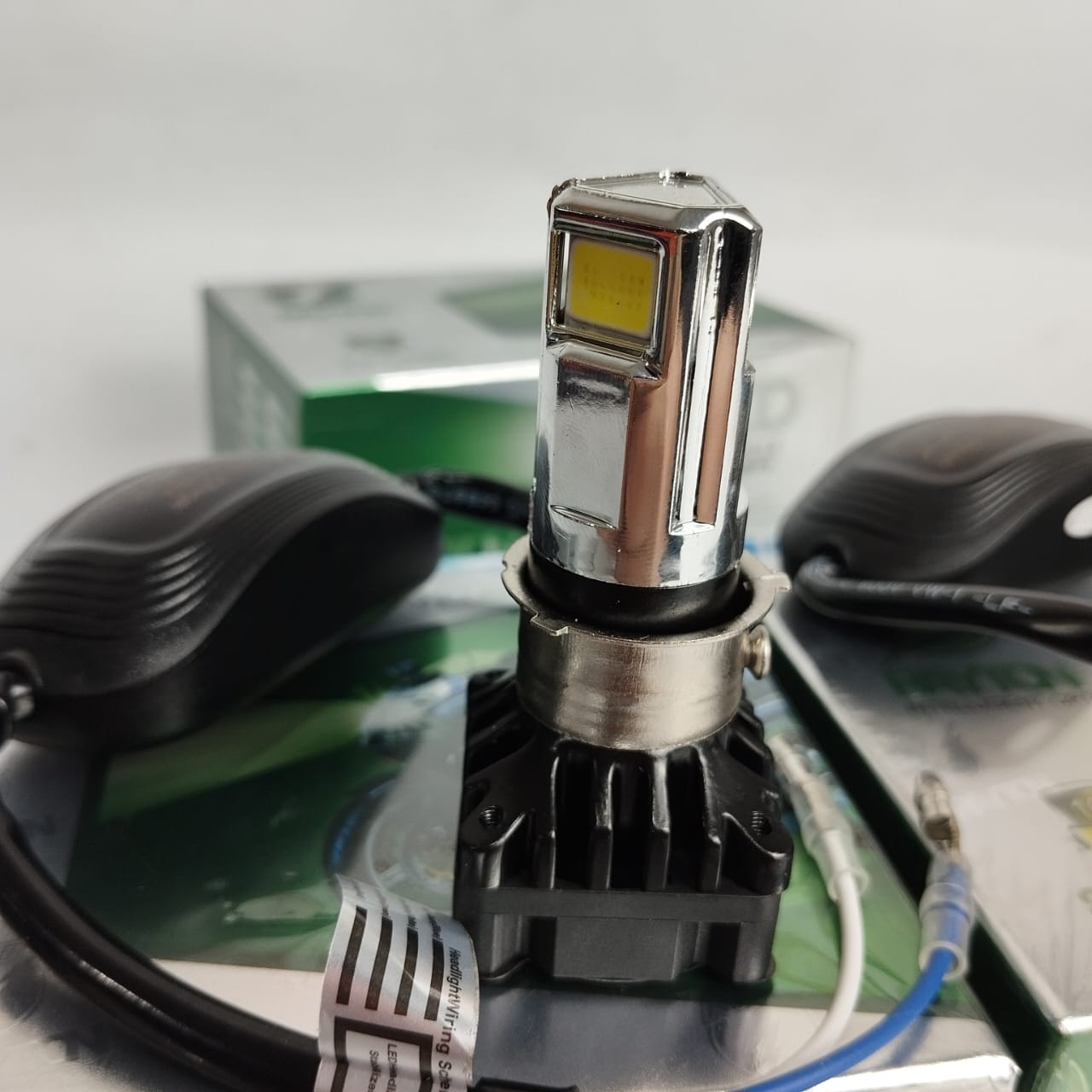 BOHLAM Lampu RTD DOP LED RTD M02E 6 Sisi Mata 100% Ori RTD DC H6 H4 35W | Lazada Indonesia