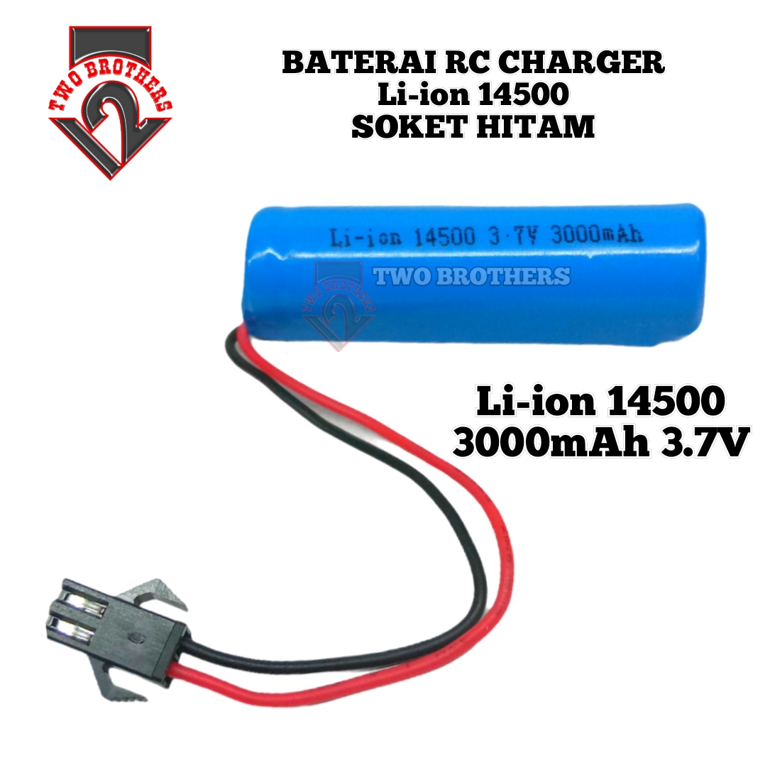 Baterai RC Charger / Baterai Mobil Remot Li-ion 14500 3000mAh 3.7V ...