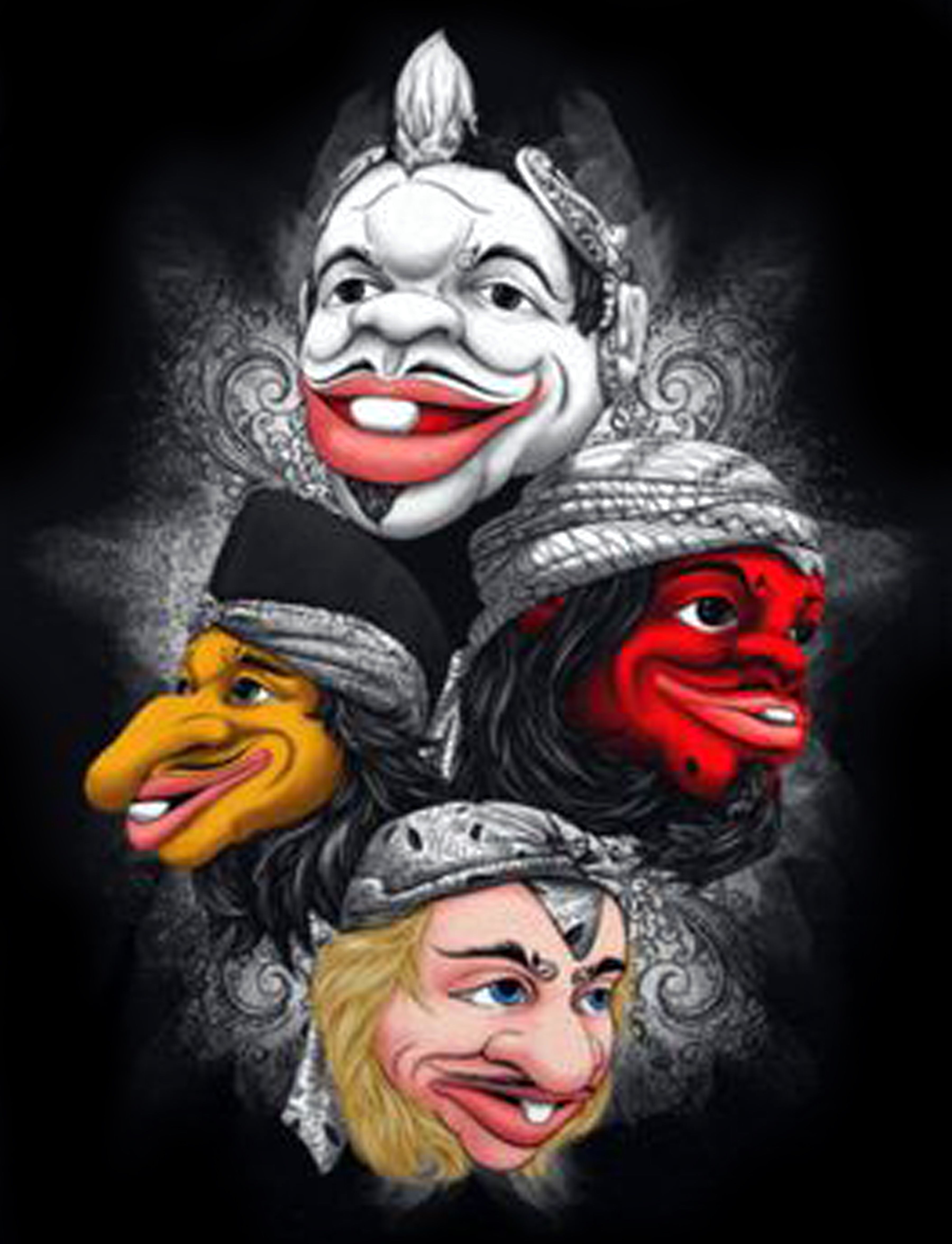 LUKISAN CETAK SEMAR POSTER CETAK SEMAR JUMBO LUKISAN CETAK KI SEMAR ...