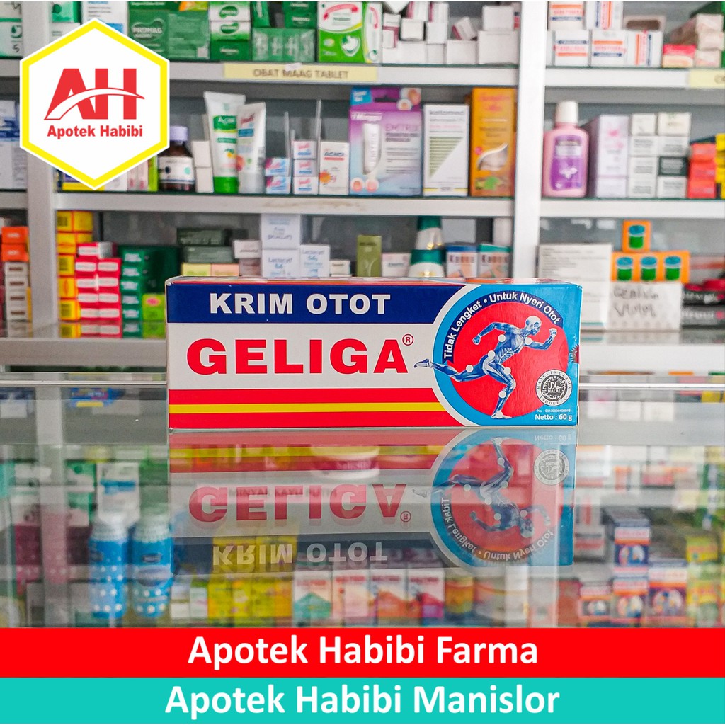Krim cream crim otot geliga tube 60 gr | Lazada Indonesia