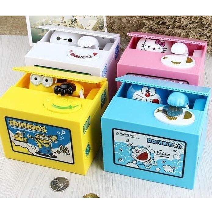 Celengan Pemakan Koin,Celengan Curi Koin,Electronic Coin Bank | Lazada ...