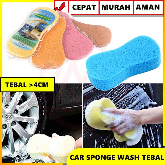 Sponge 8 Tebal Spons Busa Cuci Mobil Motor Foam | Lazada Indonesia