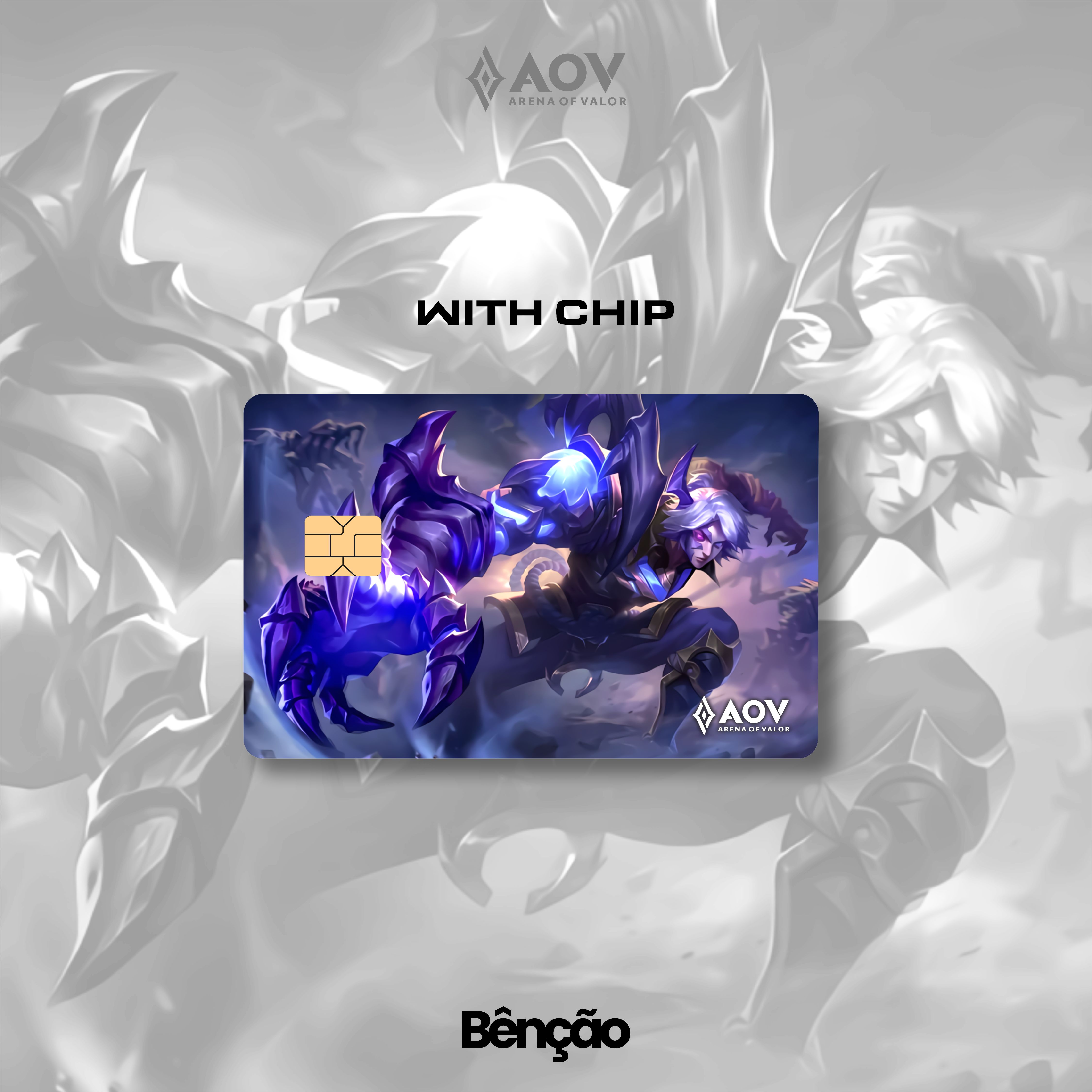 stiker kartu ATM (Skin Card) Hologram | AOV | Hero Arena Of Valor - Errol | Bencao | Lazada ...