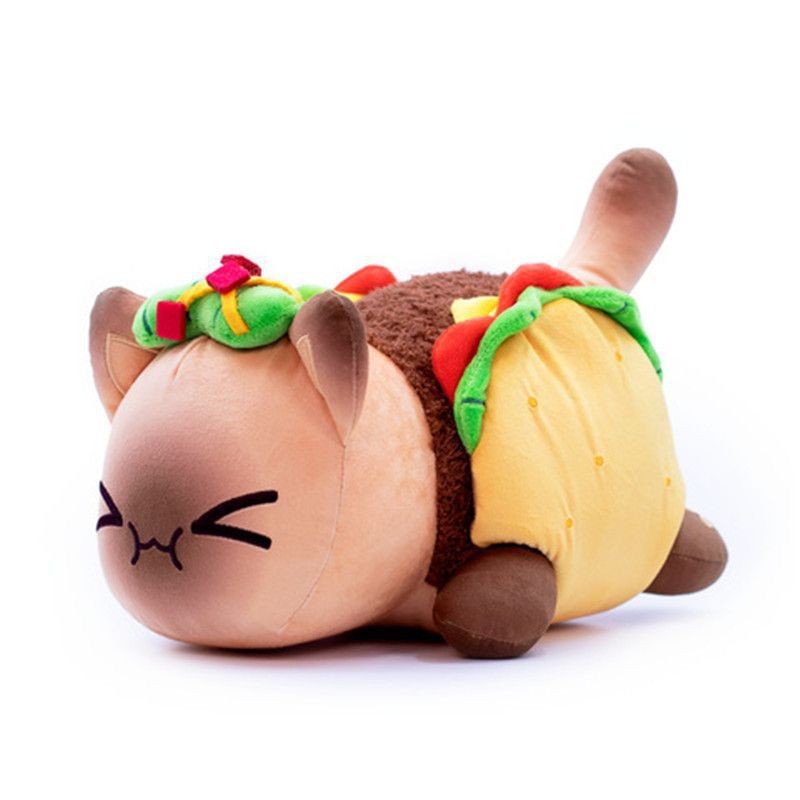Boneka Aphmau Cat Boneka Pusheen 25cm Boneka Kucing Boneka Hamburger ...