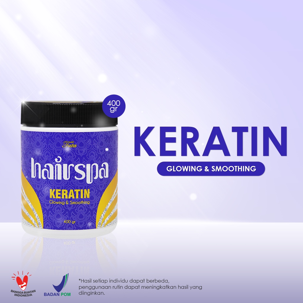 TATA HAIR SPA KERATIN GLOWING & SMOOTHING 400 GR | Lazada Indonesia