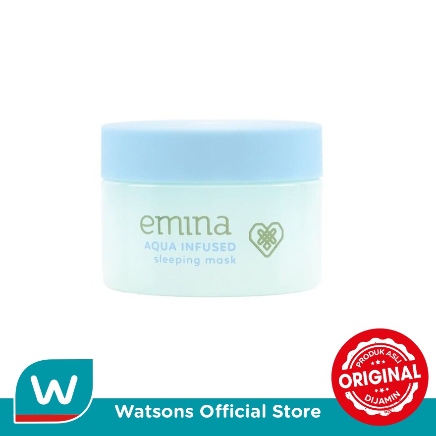 EMINA Aqua Infused Sleeping Mask 30g | Lazada Indonesia
