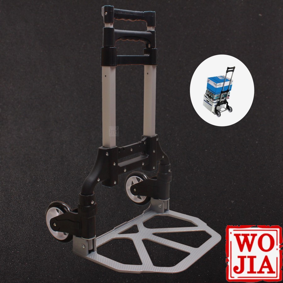 Multifunction Folded Trolley [B] Troli Lipat Serbaguna Galon Barang ...