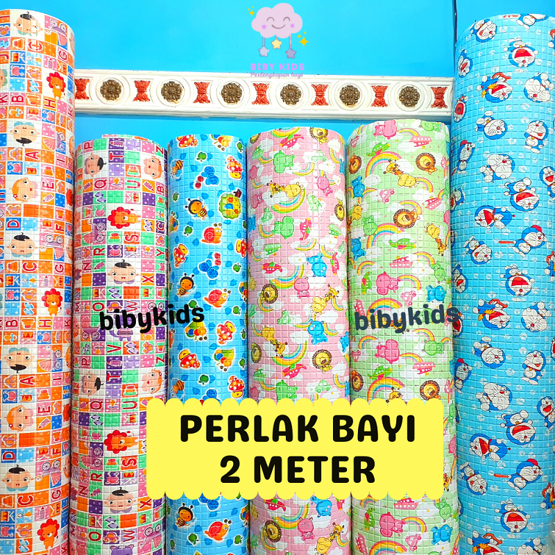Perlak Bayi 2 Meter / Perlak Bayi Meteran / Alas Ompol Bayi Murah ...