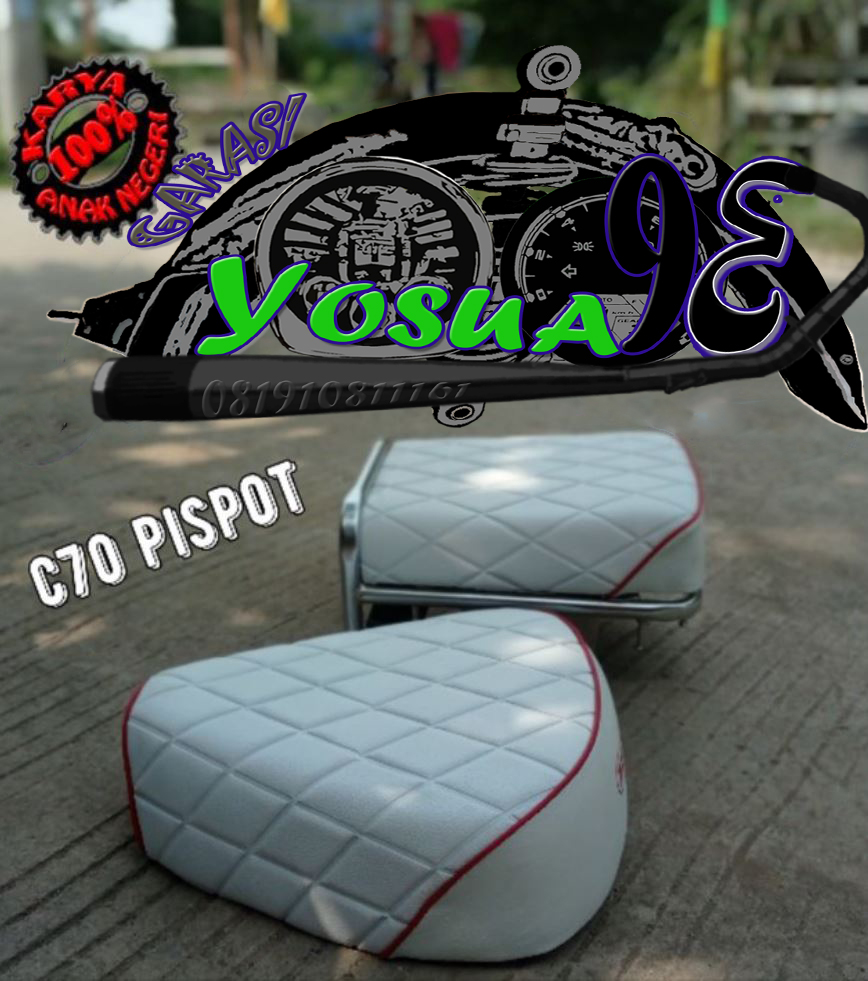 Jok Pispot C50 C70 Pitung Set Besi Model Benik Limited Edition | Lazada ...