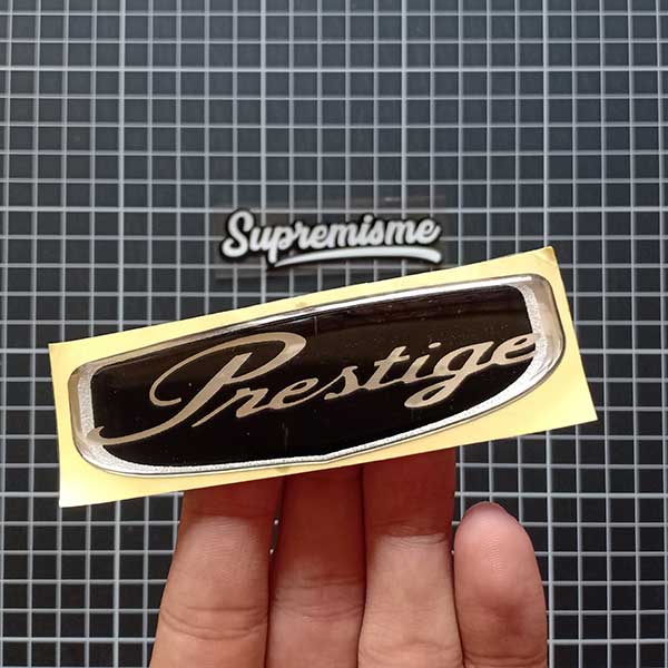 Stiker Emblem Prestige Timbul 3D | Sticker Timbul 3 dimensi Prestige ...