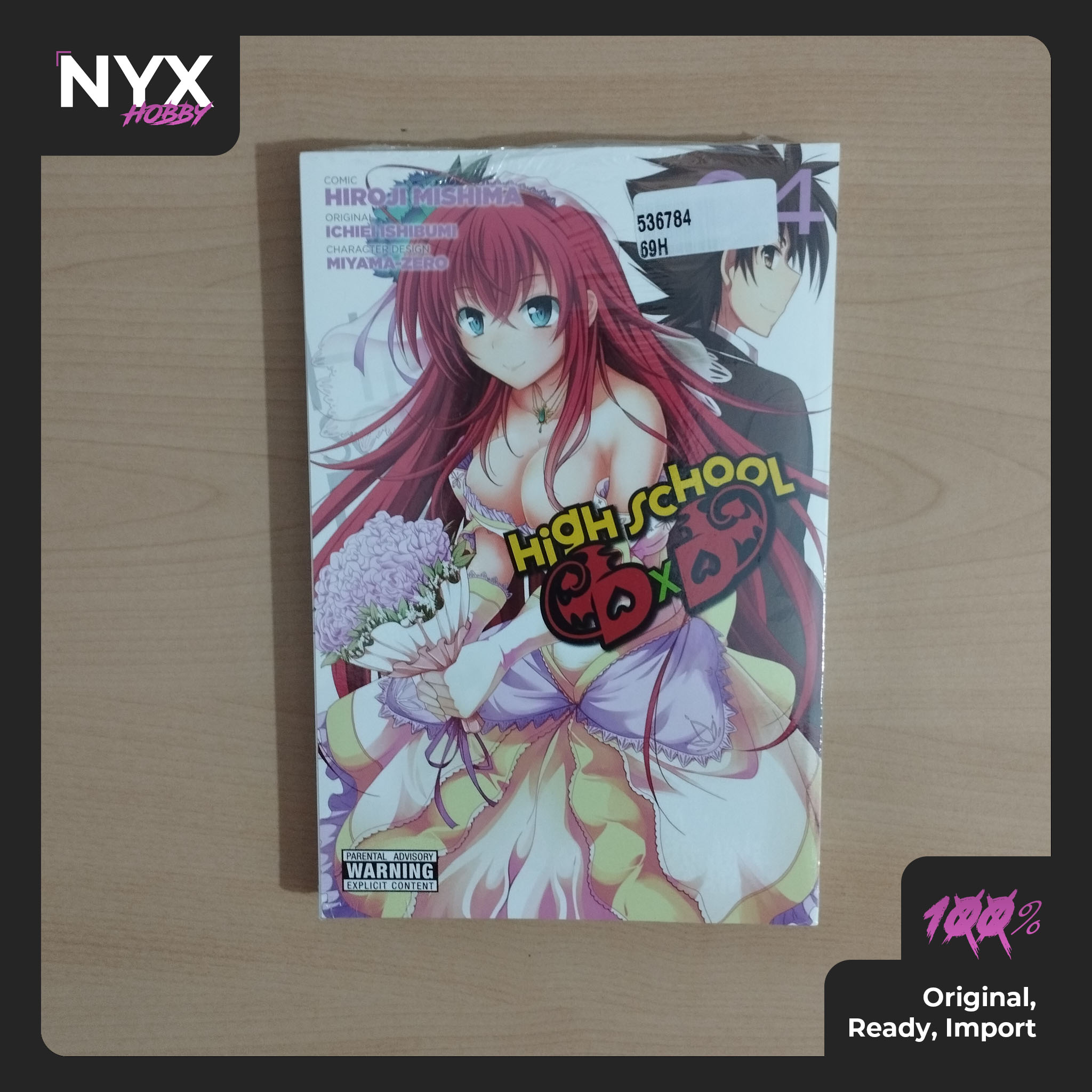 Highschool DxD Manga Komik English Import Volume 4 | Lazada Indonesia