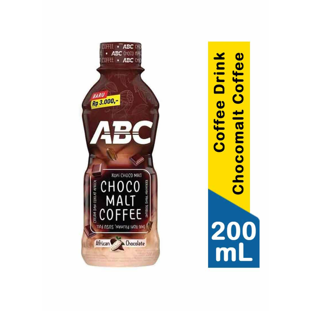 ABC Ready To Drink - Choco Malt Coffee - Kopi Susu Langsung Minum ...