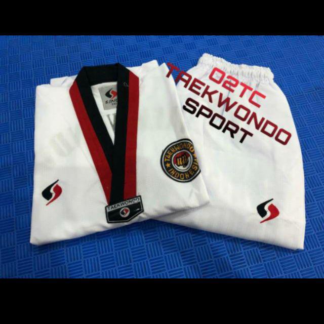 DOBOK SERAGAM TAEKWONDO SENDY CHAMPION KERAH POOM | Lazada Indonesia
