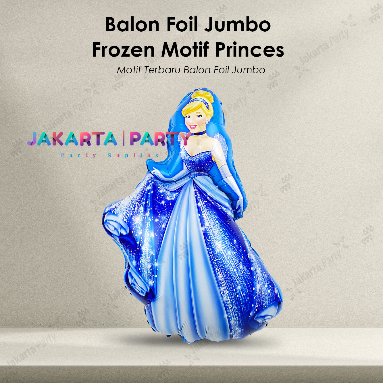 Balon Foil Cinderlla Jumbo / Balon Karakter Princess / Balon Princess ...