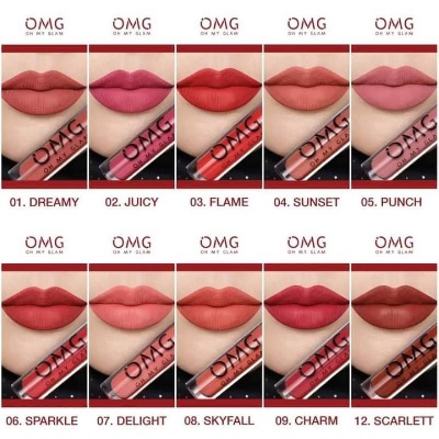 OMG OH MY GLAM MATTE KISS LIPCREAM / OMG OH MY GLAM MATTE KISS LIP ...