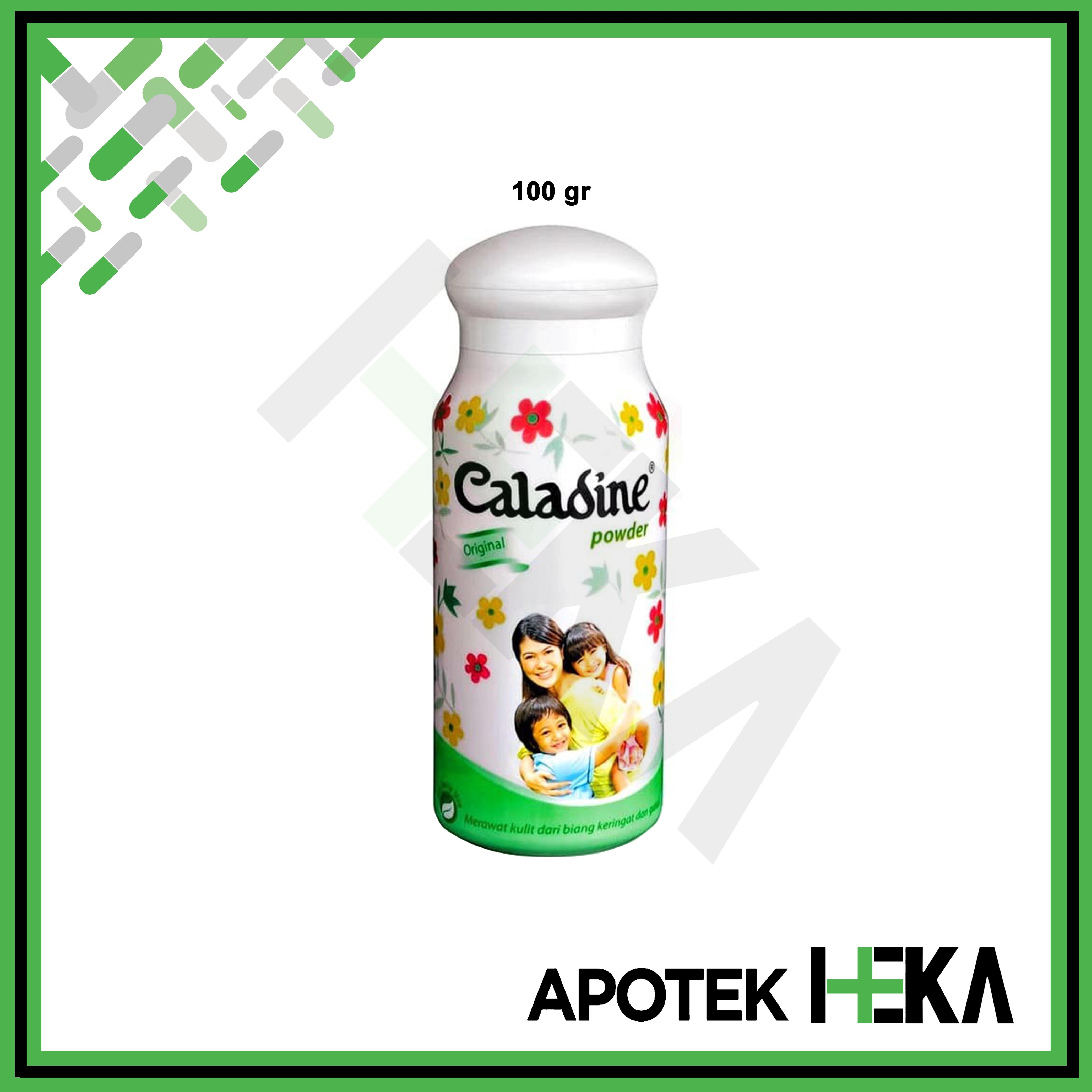 Caladine Powder Original 60 gr 100 gr Bedak Gatal Biang Keringat ...