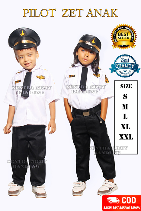 Seragam Pilot Anak Baju Pilot Z | Lazada Indonesia