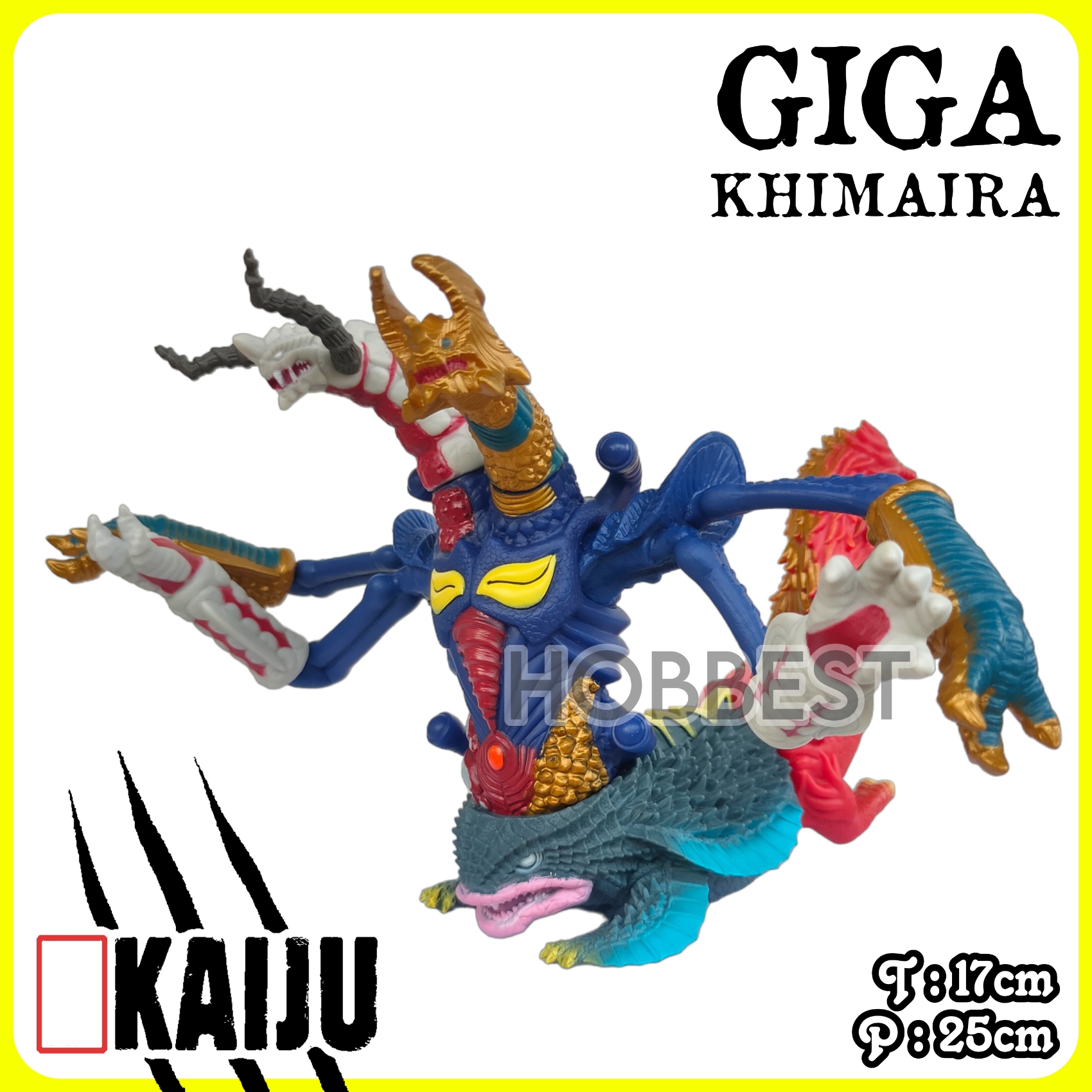 GIGA KHIMAIRA - Action Figure Godzilla Kaiju Miniatur Pajangan Mainan ...