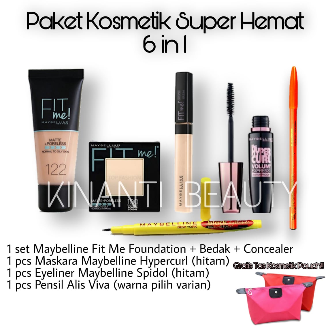Satu Set Makeup Maybelline | Makeupview.co