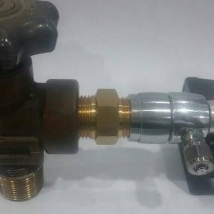 Converter o2 ke co2 Nepel O2 to Co2 adaptor konektor o2 to co2 ...