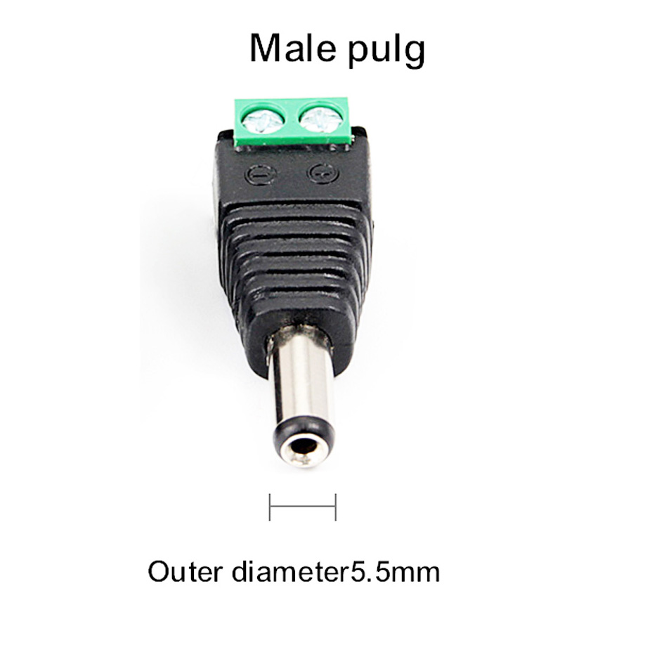 Konektor DC 12V Power Adaptor Male Female Jack Sambungan Socket Adapter ...