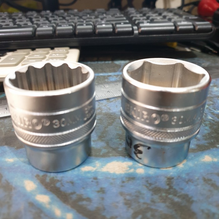 MATA SOCKET SET 30 MM MATA KUNCI SOK SATUAN 30MM TEKIRO 1/2" | Lazada ...