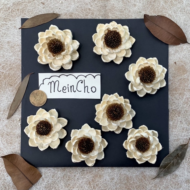 Bunga Klobot MATAHARI Bunga Bahan Kulit Jagung Bunga Lontar Bunga ...