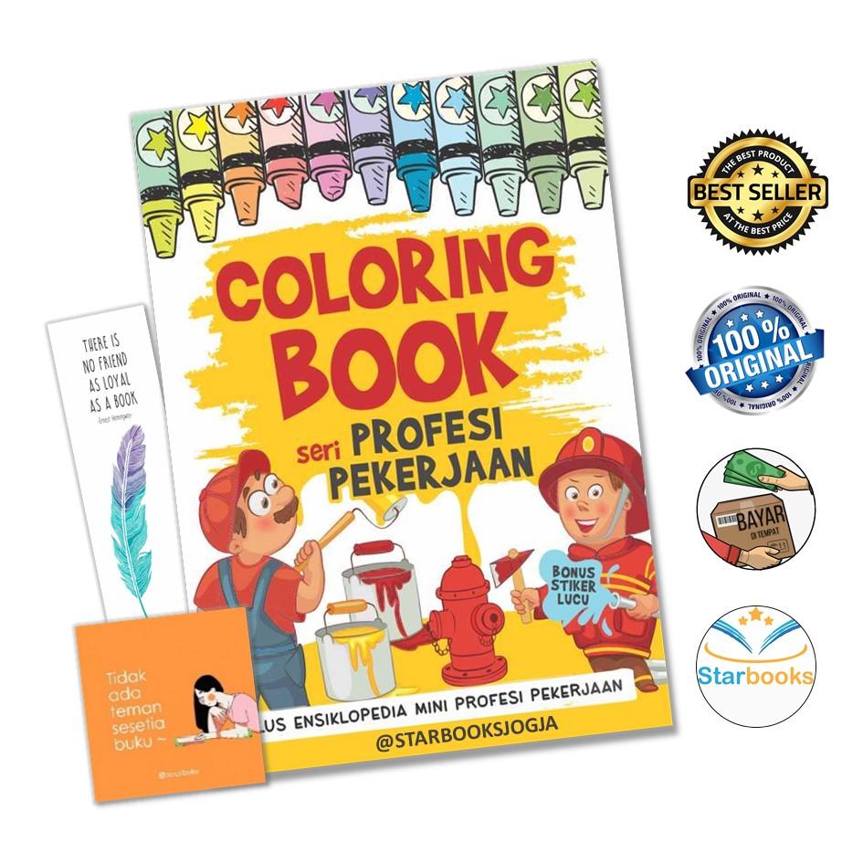 BUKU ANAK SERI PROFESI PEKERJAAN: COLORING BOOK - AMAZING | Lazada ...