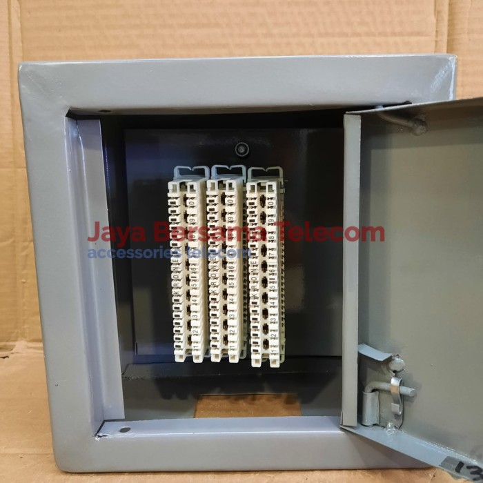 PROMOO!!!!! Box MDF telpon kapasitas 30 pair lengkap BMF + LSA Krone | Lazada Indonesia