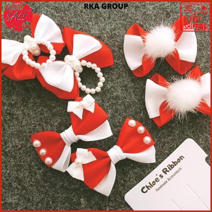 Hairclip Set Jepitan Rambut Anak Merah Putih Edisi 17 Agustus Terbaik ...