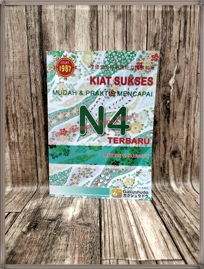 Buku N4 Bahasa Jepang Kiat Sukses Mudah N4 Buku Gakushudo | Lazada ...