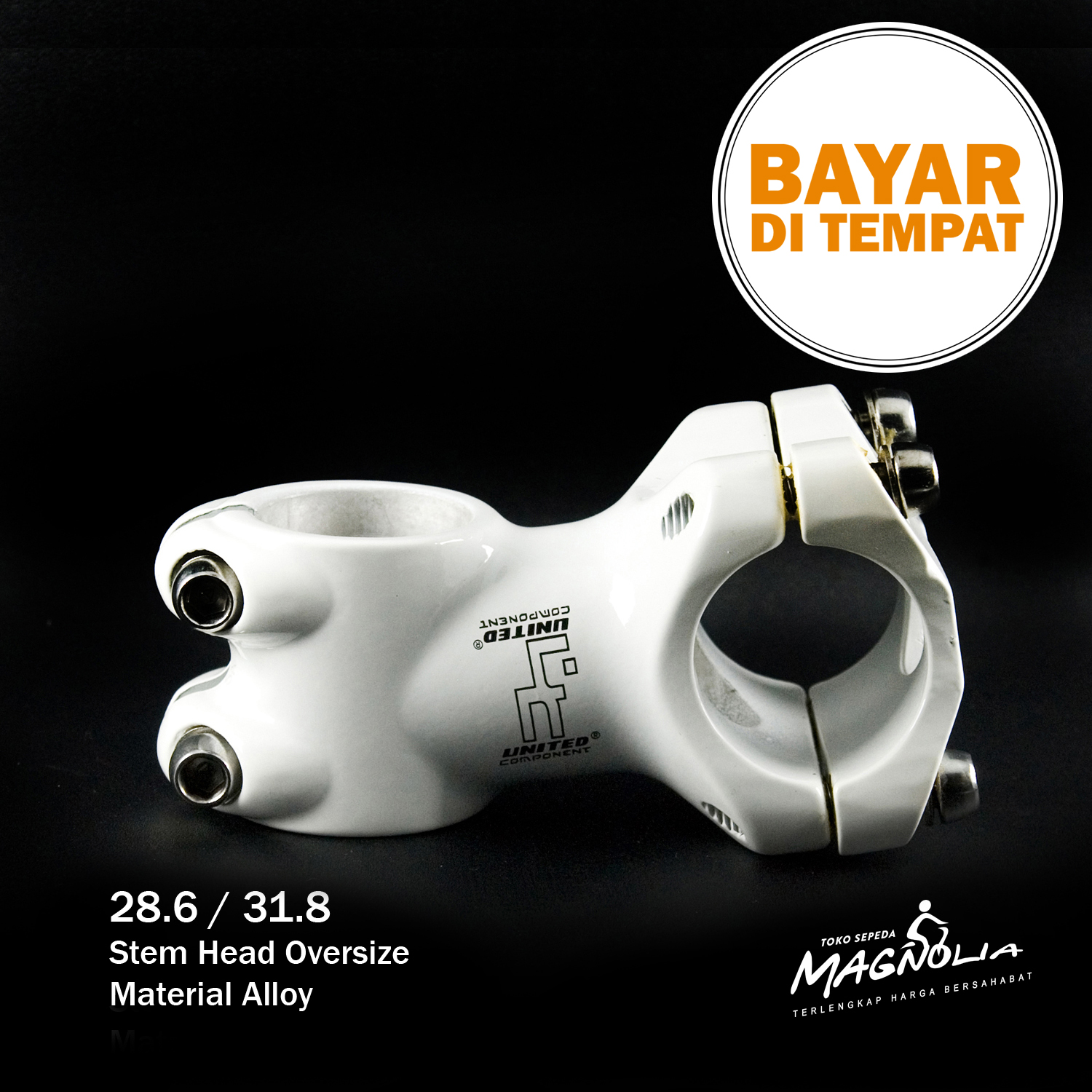 Stem Sepeda MTB Gunung United Oversize | Lazada Indonesia