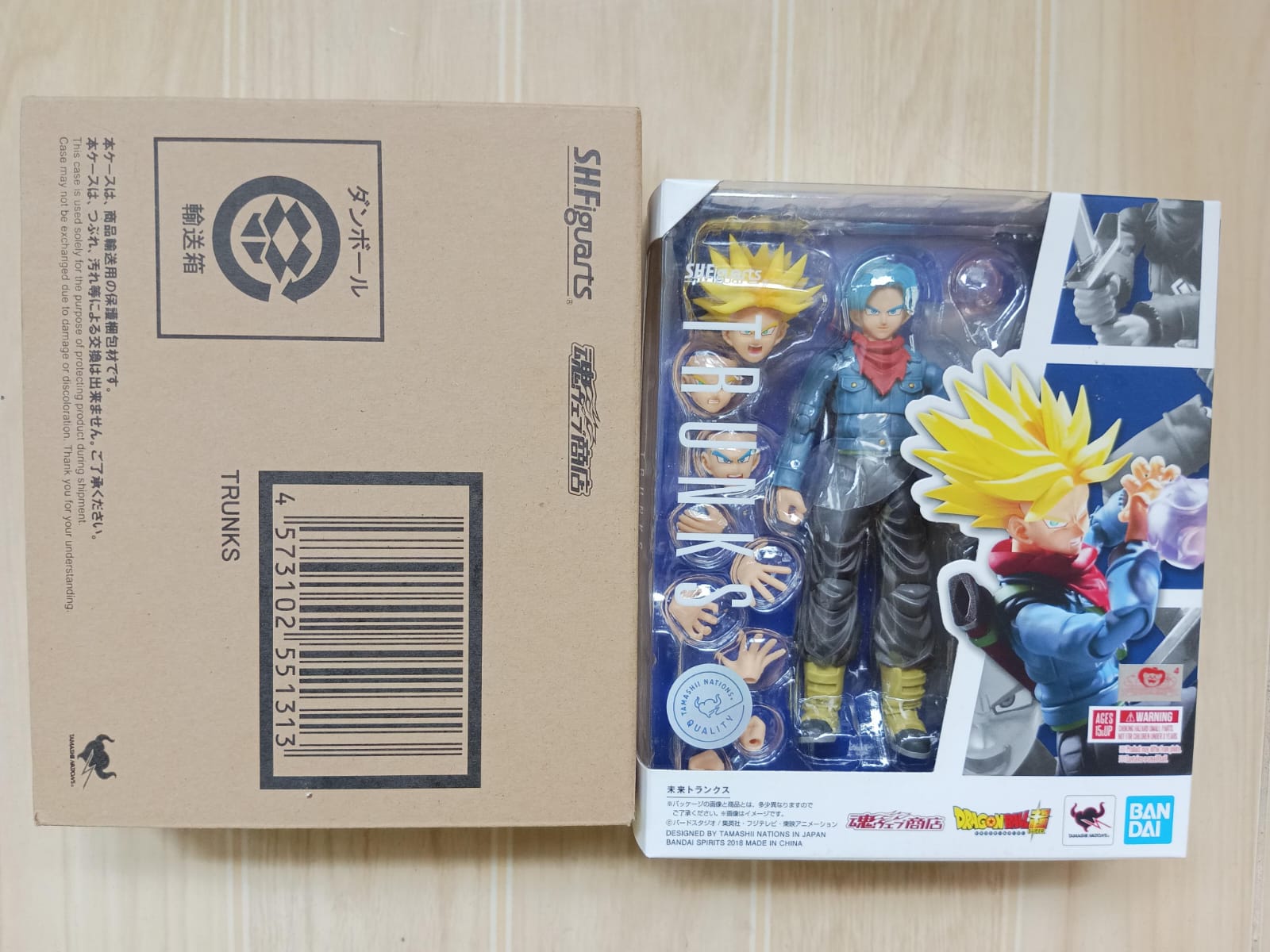 SHF ACTION FIGURE TRUNKS FUTURE DRAGON BALL SUPER | Lazada Indonesia