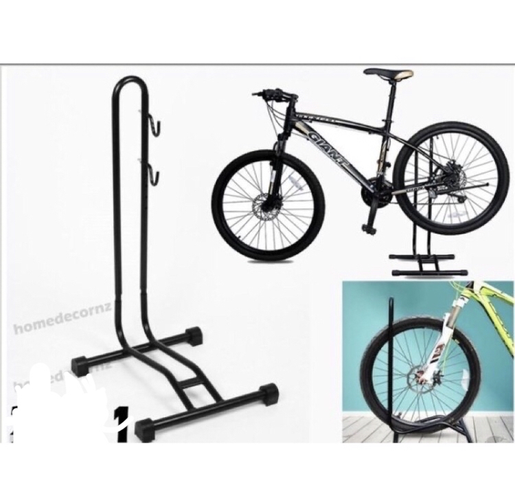 Standar sepeda berdiri 2 in 1 bike stand display padok parkir | Lazada ...