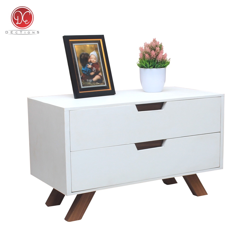 Meja Samping Bed Side Table 2 Laci Serbaguna - Meja Nakas Kecil ...