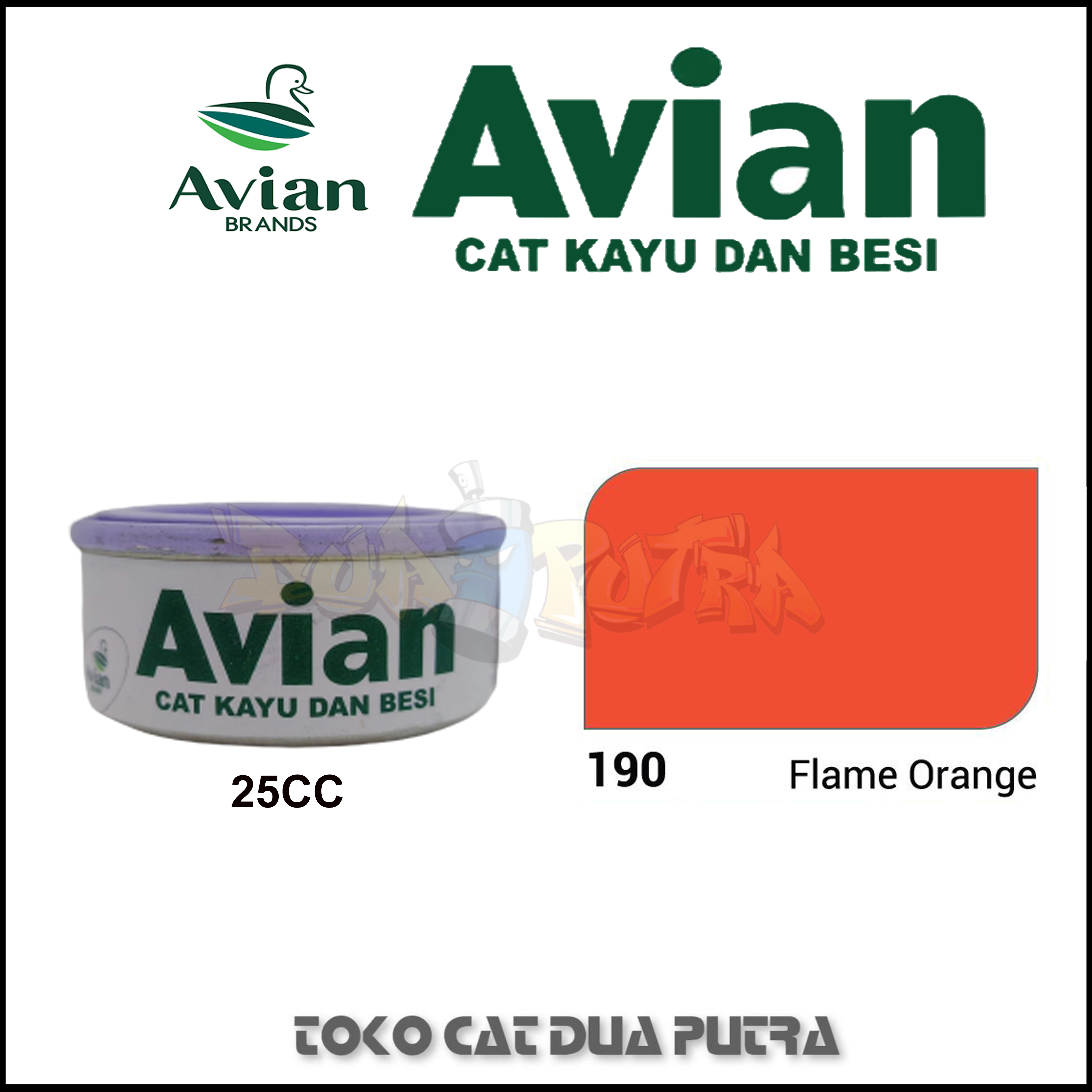 Cat Kayu dan Besi Avian 25cc Gloss | Lazada Indonesia